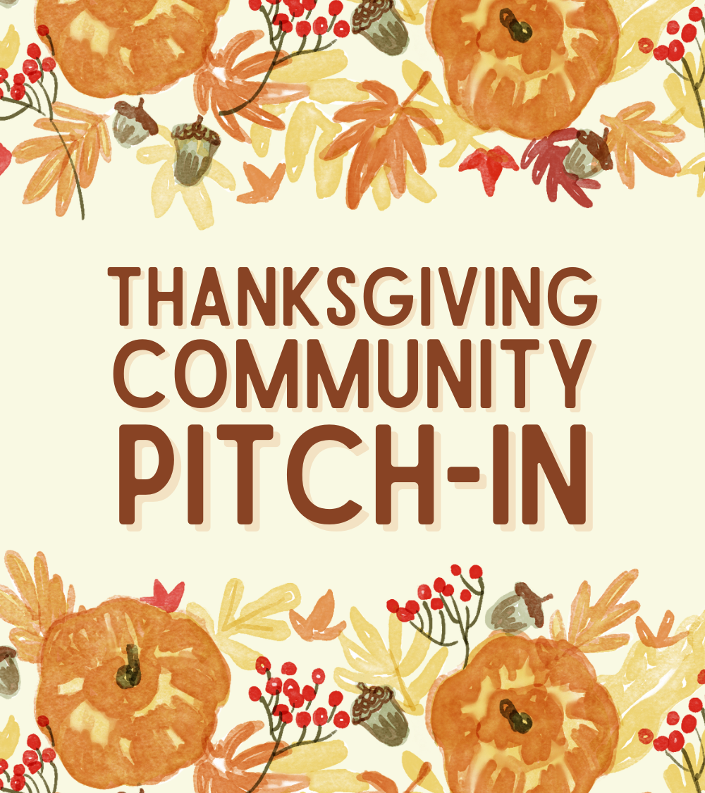 Thanksgiving Community Pitch-In - Launch Fishers